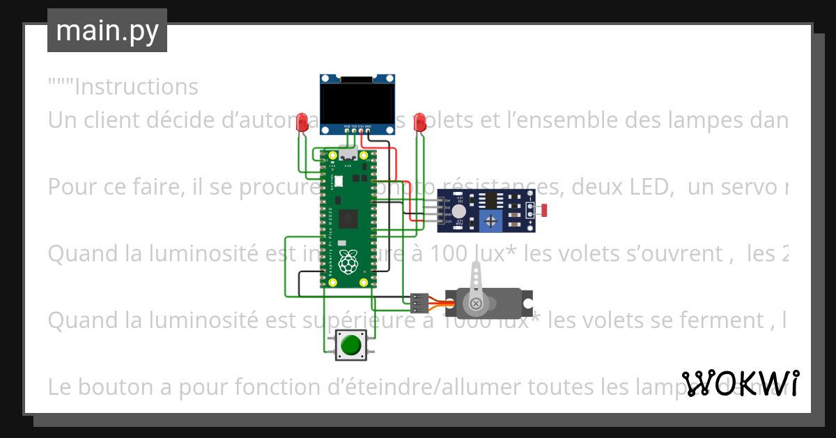 Devoir Wokwi Esp32 Stm32 Arduino Simulator