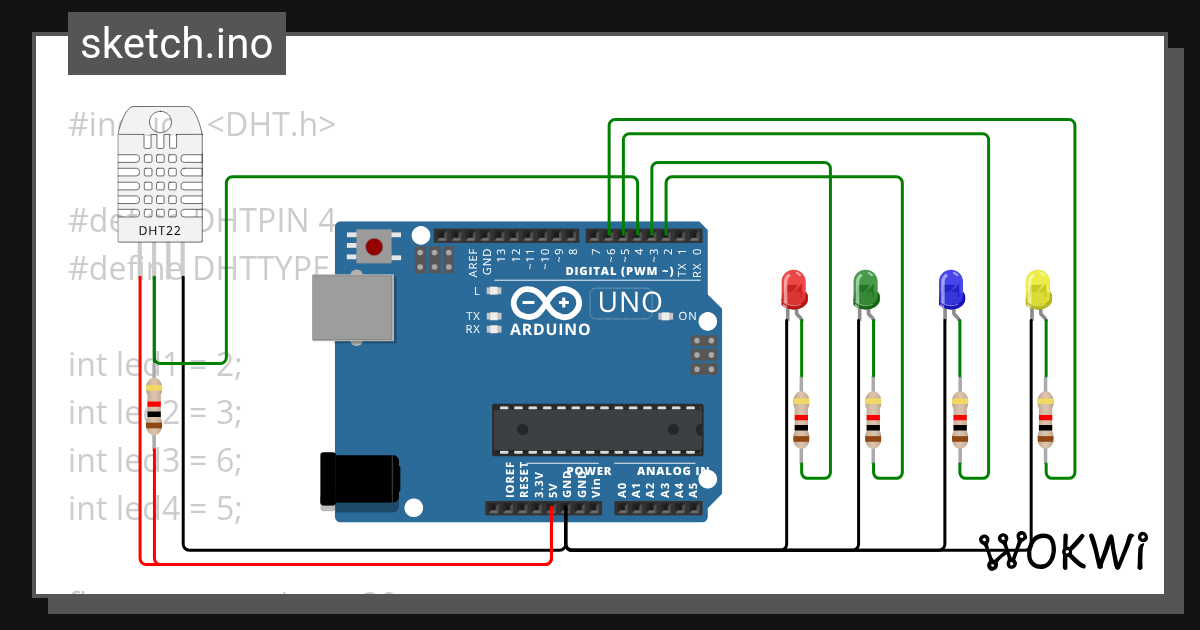 Dht 22 Wokwi Esp32 Stm32 Arduino Simulator 4432