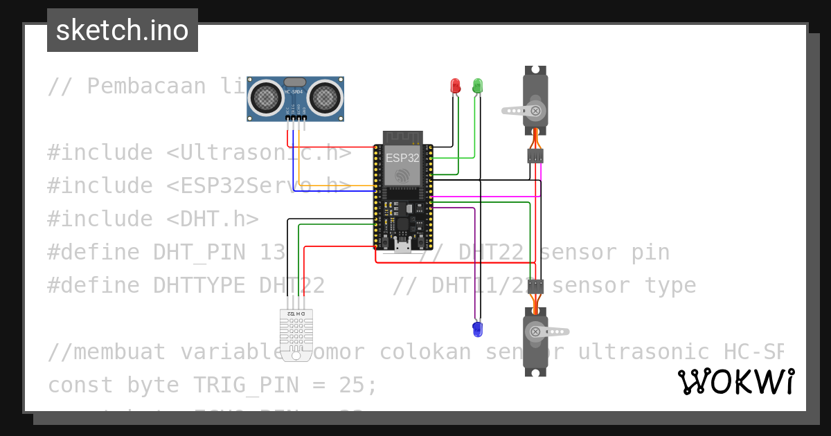 Pengendaliairtanah Wokwi Esp32 Stm32 Arduino Simulator