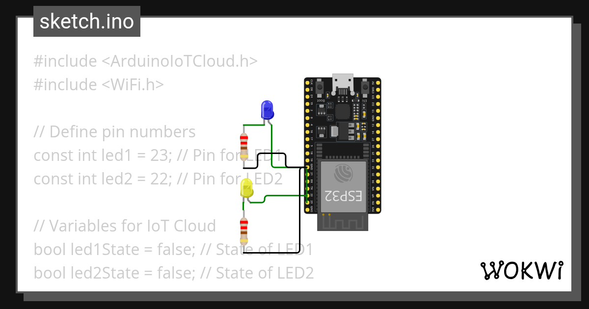 Wokwi - Online ESP32, STM32, Arduino Simulator