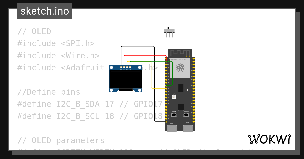 Simulation For Desk Clock Display Wokwi Esp32 Stm32 Arduino Simulator 9801
