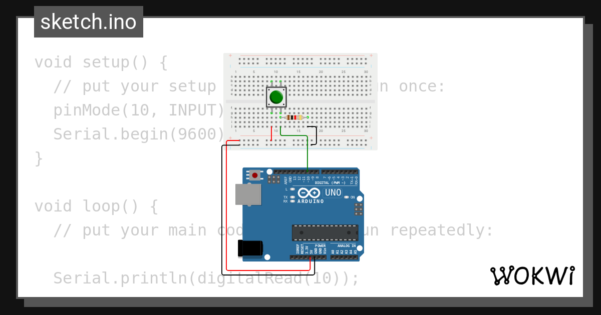 Push Button Wokwi Esp32 Stm32 Arduino Simulator 1729