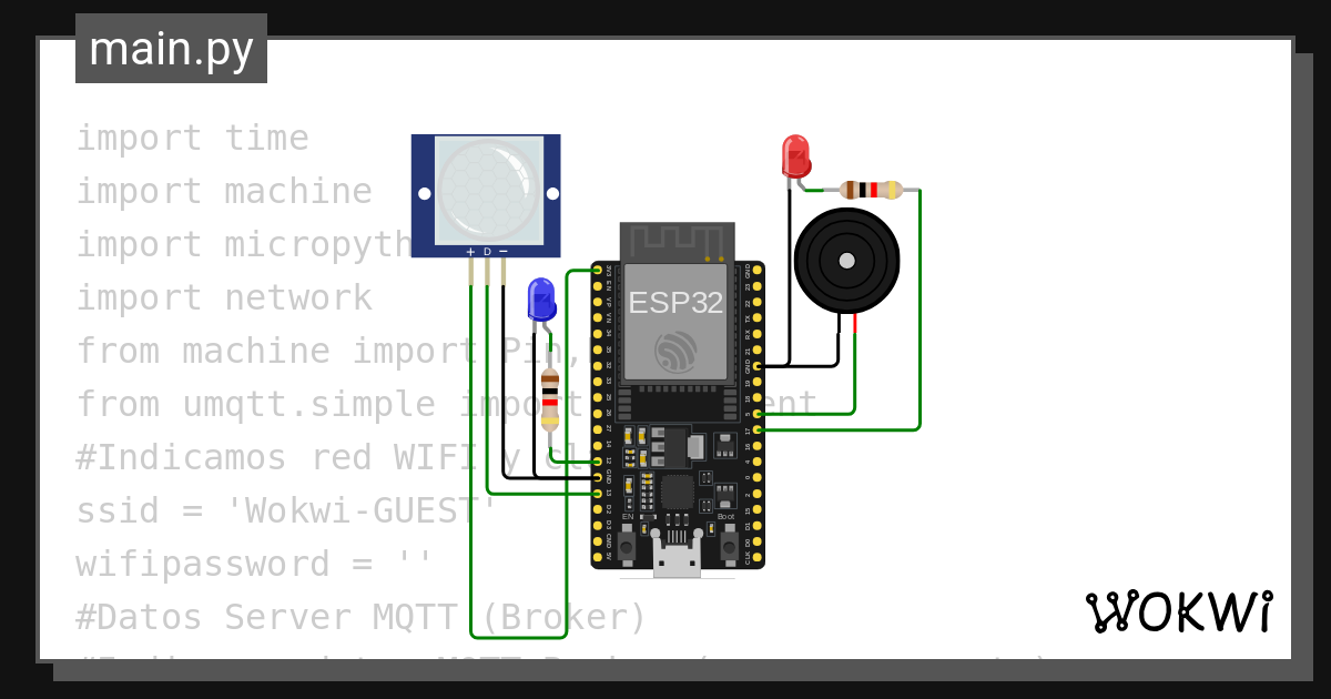 Cliente Sensoractuador Dashboard Wokwi Esp32 Stm32 Arduino Simulator 9404