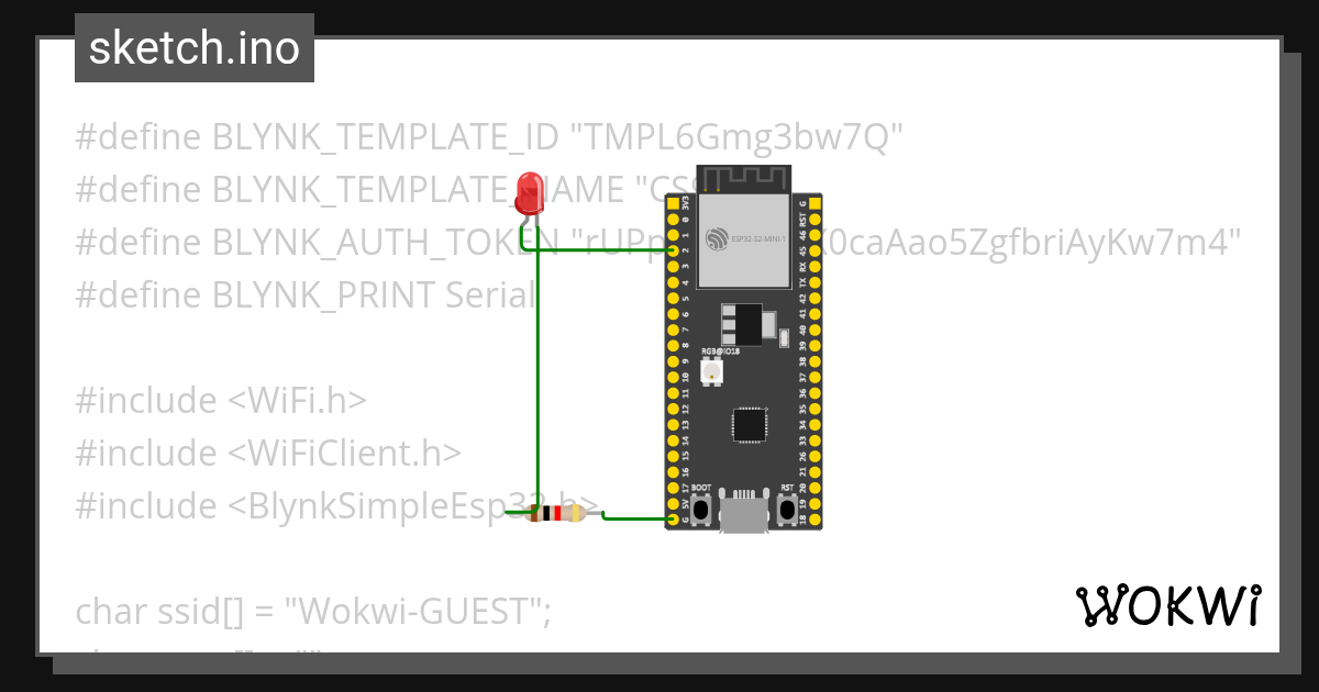 Wokwi - Online ESP32, STM32, Arduino Simulator