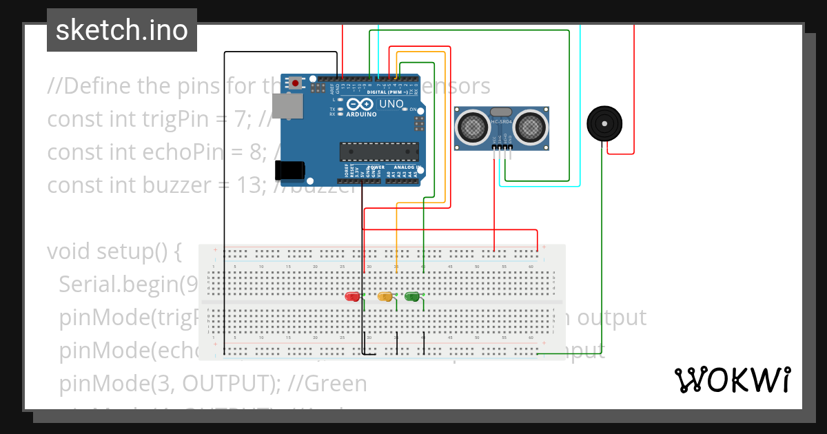 GROUP 4 JOSIAH PARKING SENSOR - Wokwi ESP32, STM32, Arduino Simulator