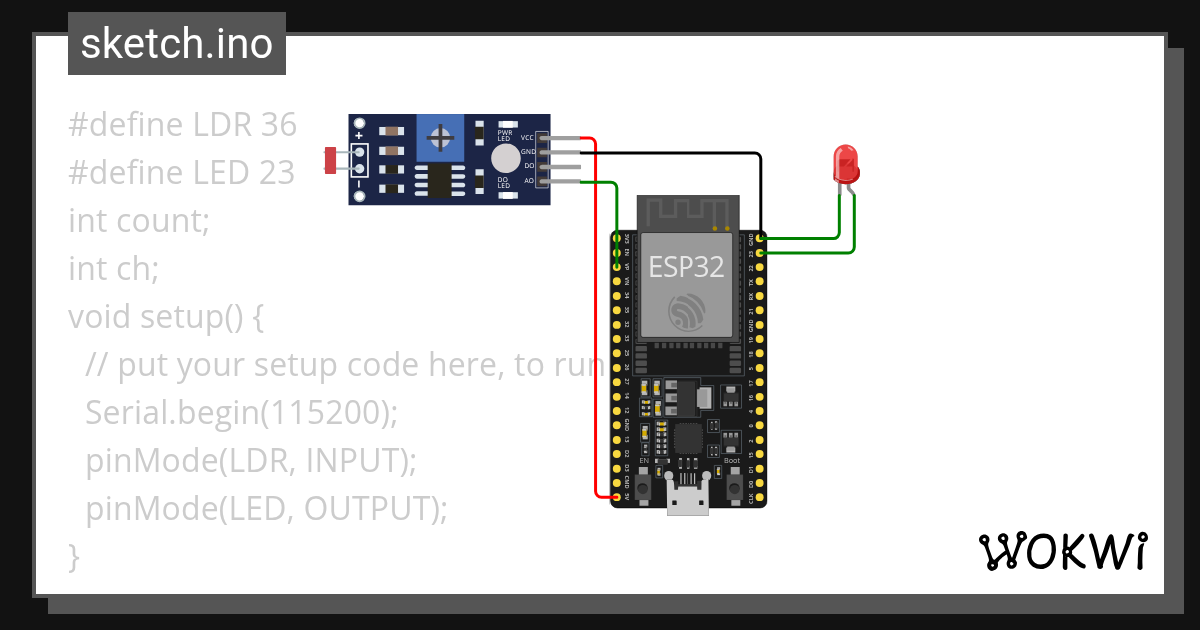 task 4 lab 8 - Wokwi ESP32, STM32, Arduino Simulator