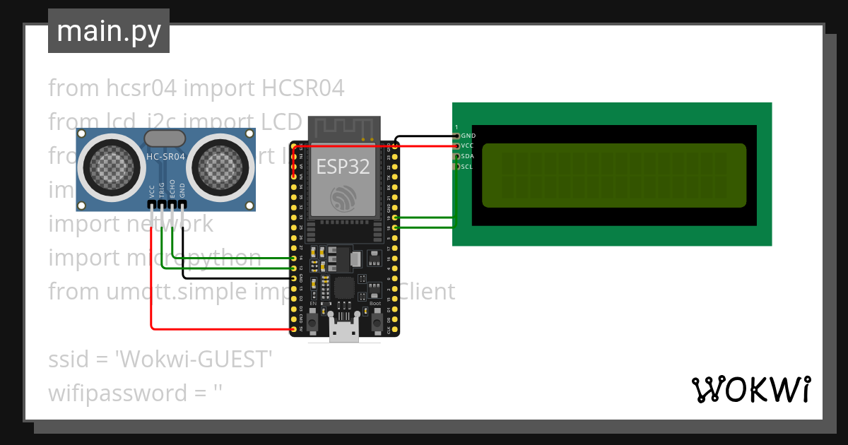 Distancia Copy - Wokwi ESP32, STM32, Arduino Simulator