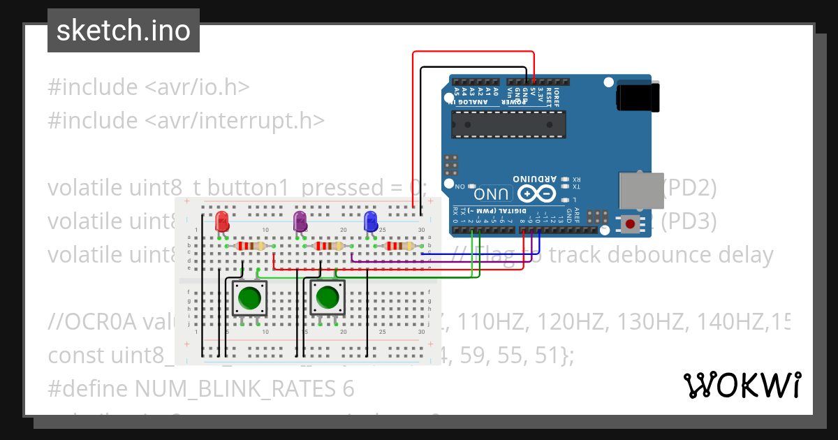 Wokwi - Online ESP32, STM32, Arduino Simulator