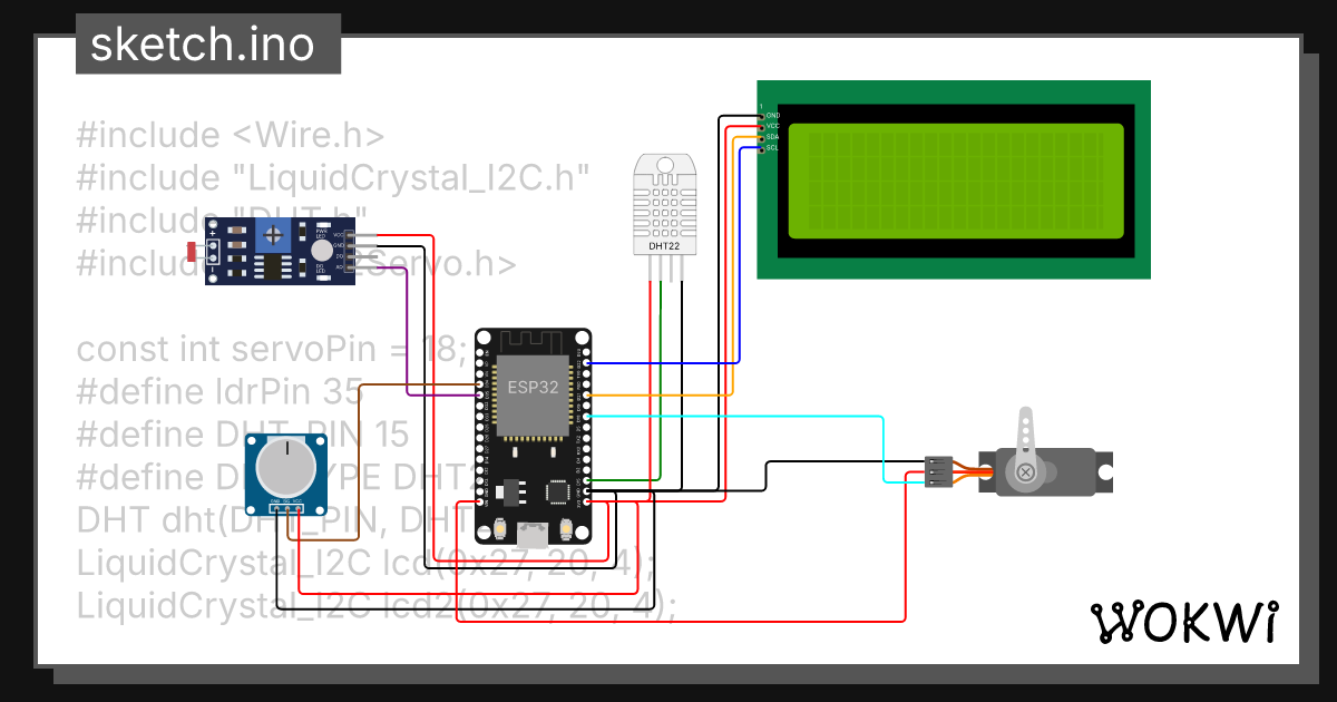 Penyiraman Tanaman Otomatis Copy - Wokwi ESP32, STM32, Arduino Simulator