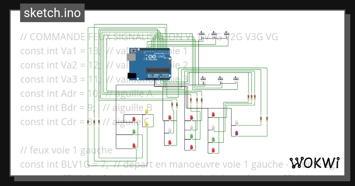 FEUX VL1-V1G-V2G-V3G-VG pullup - Wokwi ESP32, STM32, Arduino Simulator