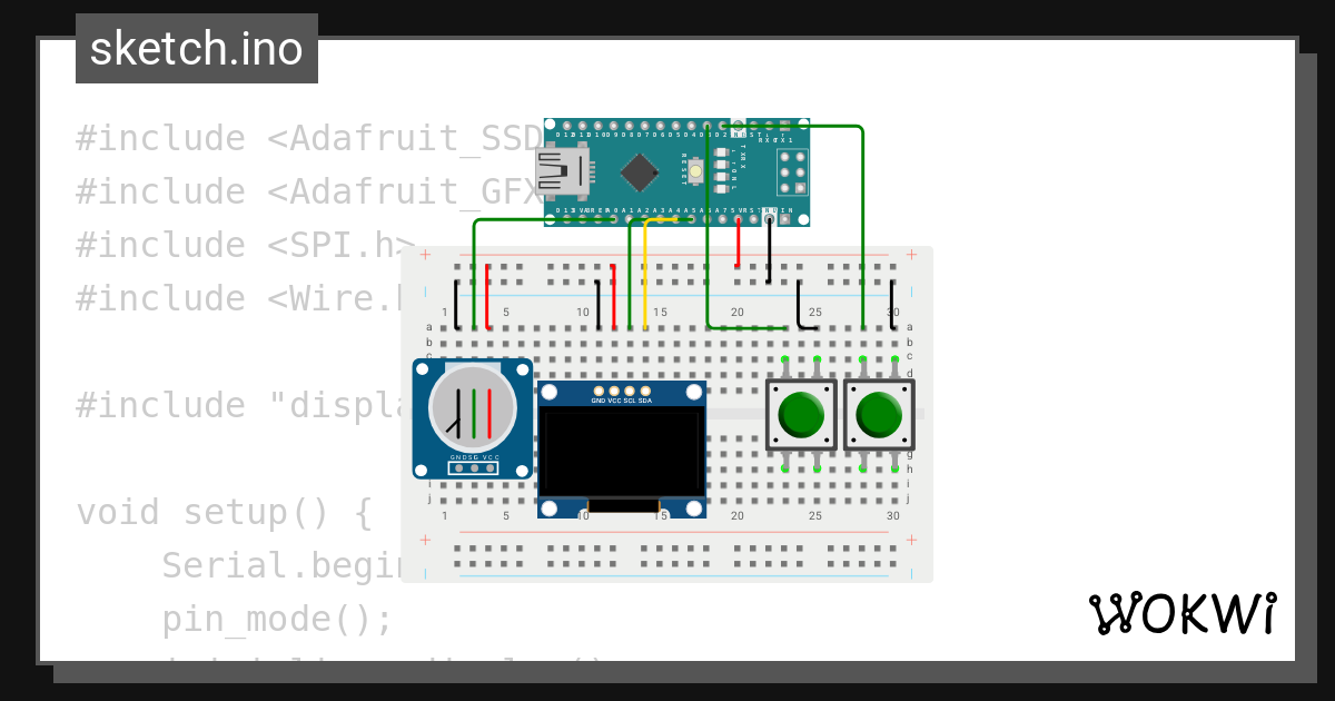 Display Oled Estufa Wokwi Esp32 Stm32 Arduino Simulator