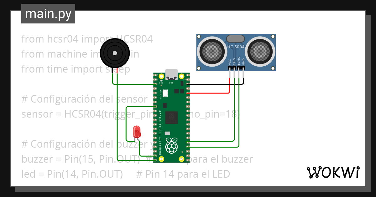 proyecto 3 - Wokwi ESP32, STM32, Arduino Simulator