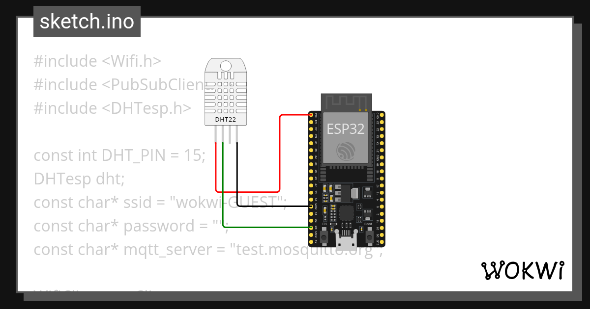 Project2 Succes - Wokwi ESP32, STM32, Arduino Simulator