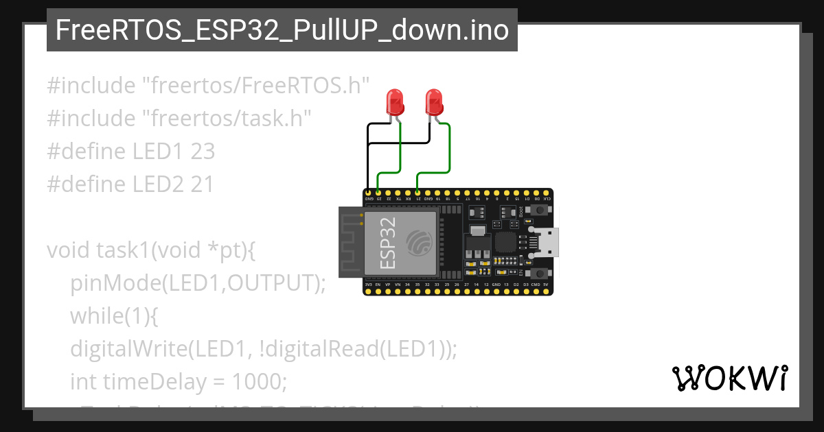 Wokwi - Online ESP32, STM32, Arduino Simulator