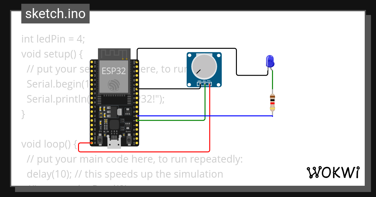 Wokwi - Online ESP32, STM32, Arduino Simulator