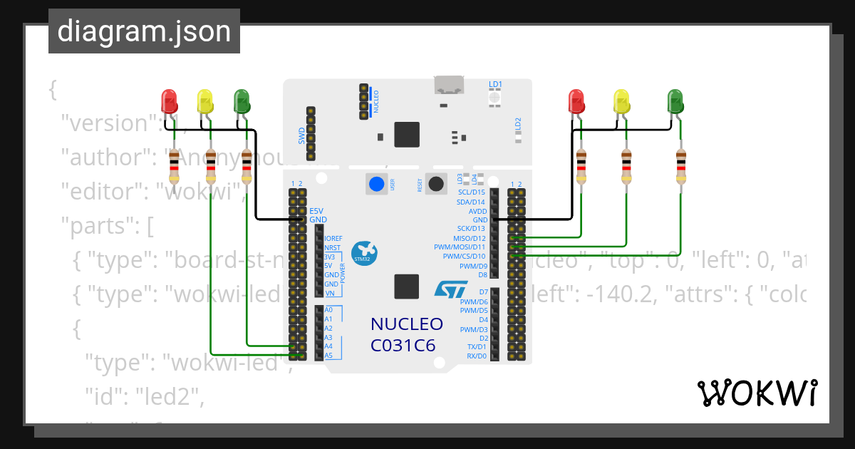 Mini_project_2 - Wokwi ESP32, STM32, Arduino Simulator
