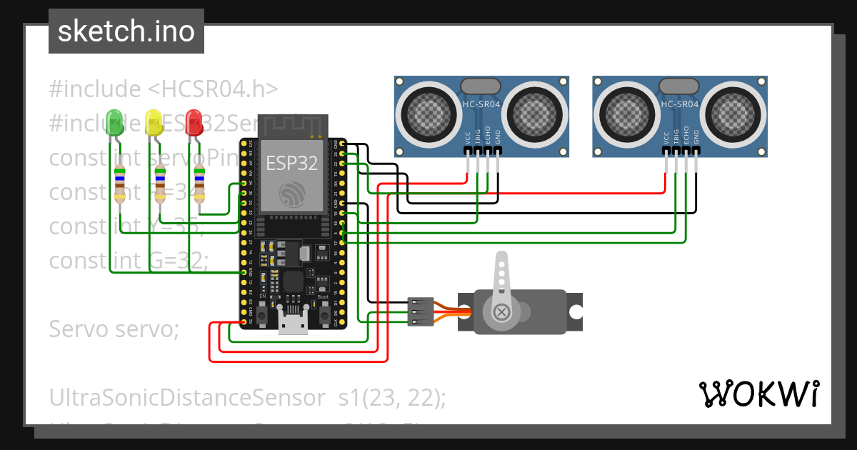 Servo - Wokwi ESP32, STM32, Arduino Simulator