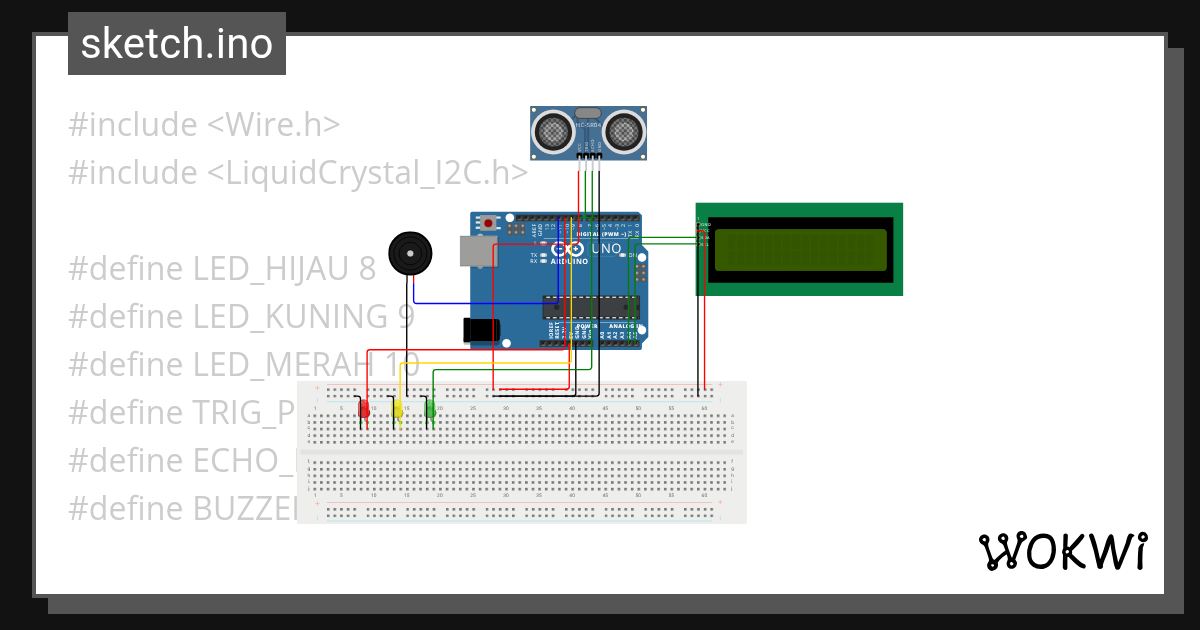 Water Level Sensor Waffle Fix Done Copy - Wokwi ESP32, STM32, Arduino Simulator