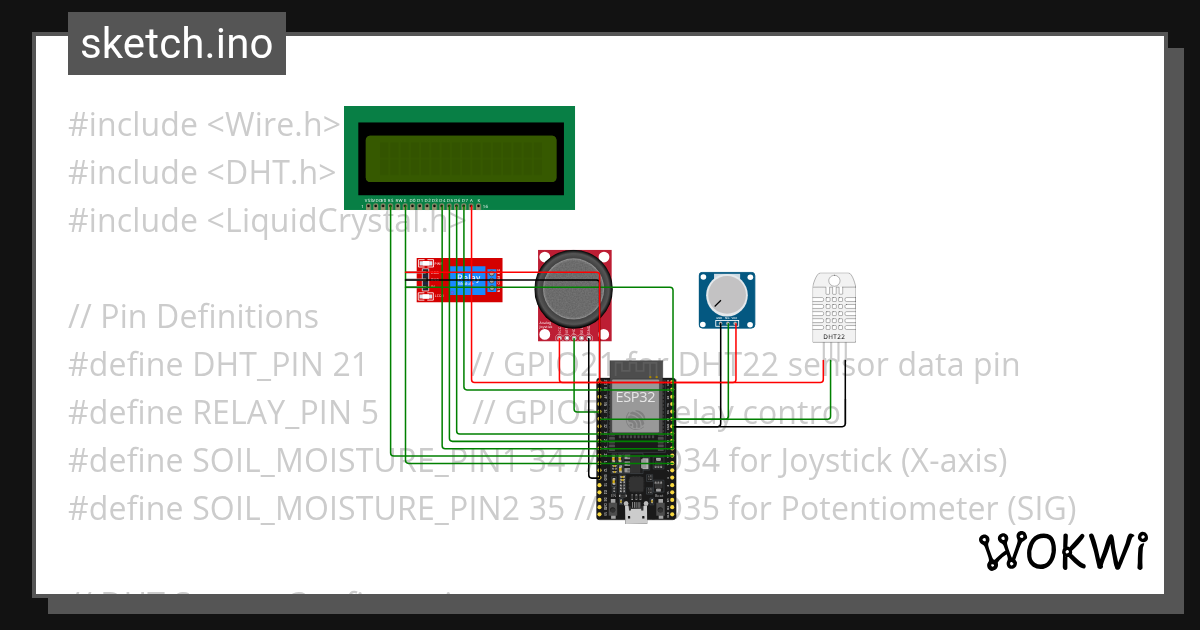 SmartPlant - Wokwi ESP32, STM32, Arduino Simulator