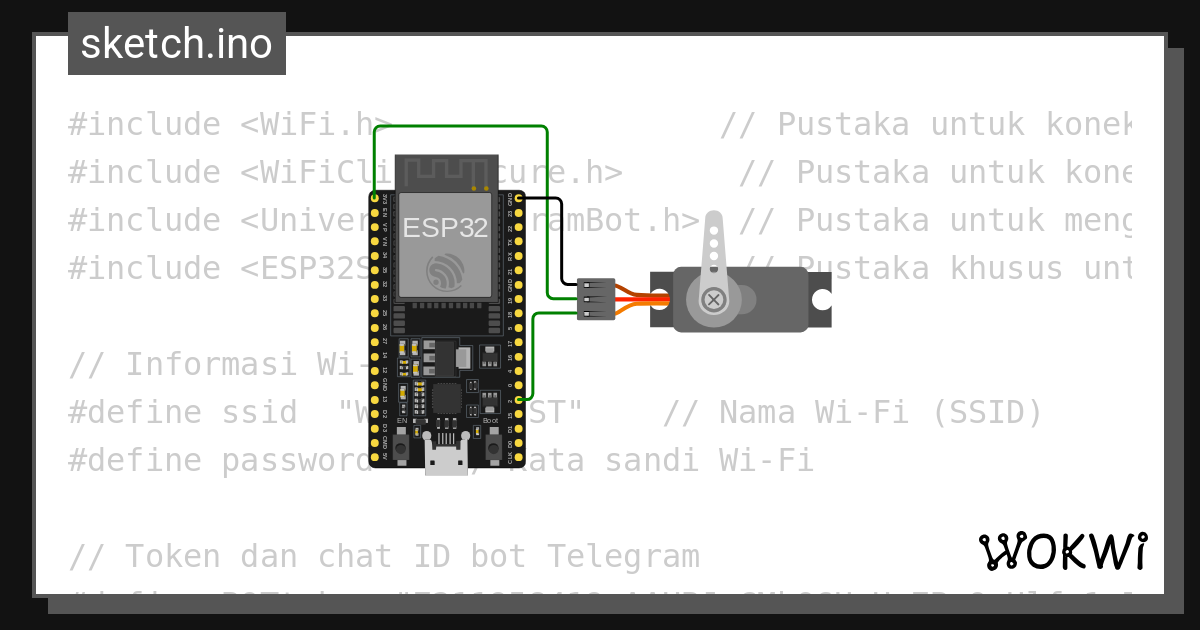 Job 7 Irsyad Tugas 3 Copy Wokwi Esp32 Stm32 Arduino Simulator 3980