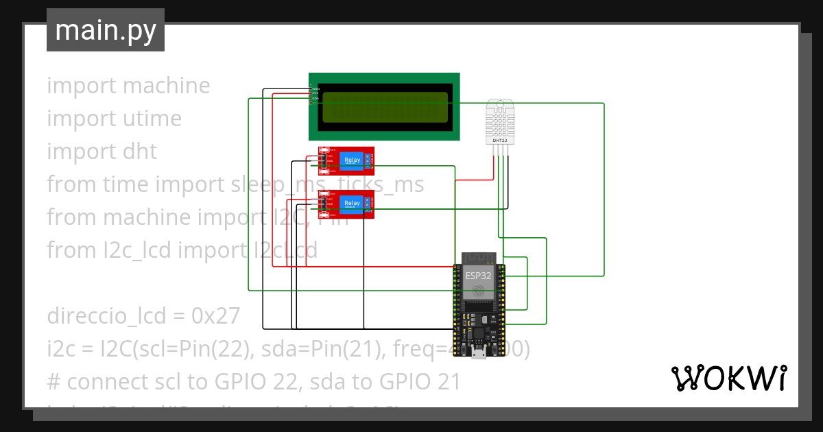 practica 3 ejercicio 1B - Wokwi ESP32, STM32, Arduino Simulator