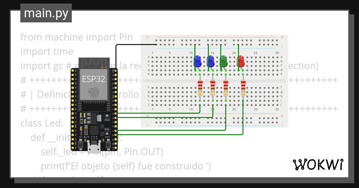Sobrecarga de operadores - Wokwi ESP32, STM32, Arduino Simulator