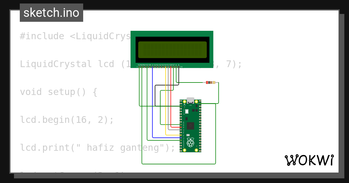 Hafiz Mikko Wokwi Esp32 Stm32 Arduino Simulator