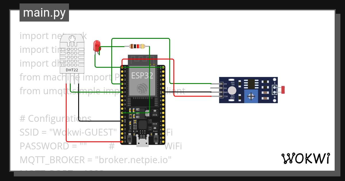 mqtts - Wokwi ESP32, STM32, Arduino Simulator