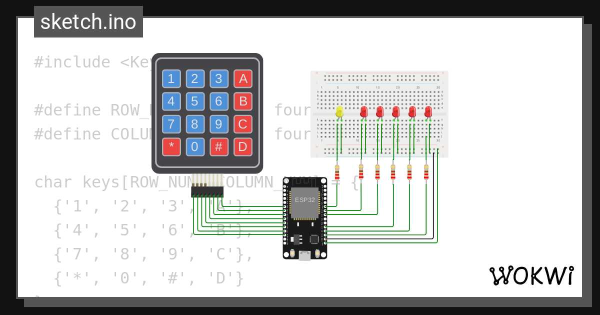 Keypad Copy Wokwi Esp32 Stm32 Arduino Simulator 0133