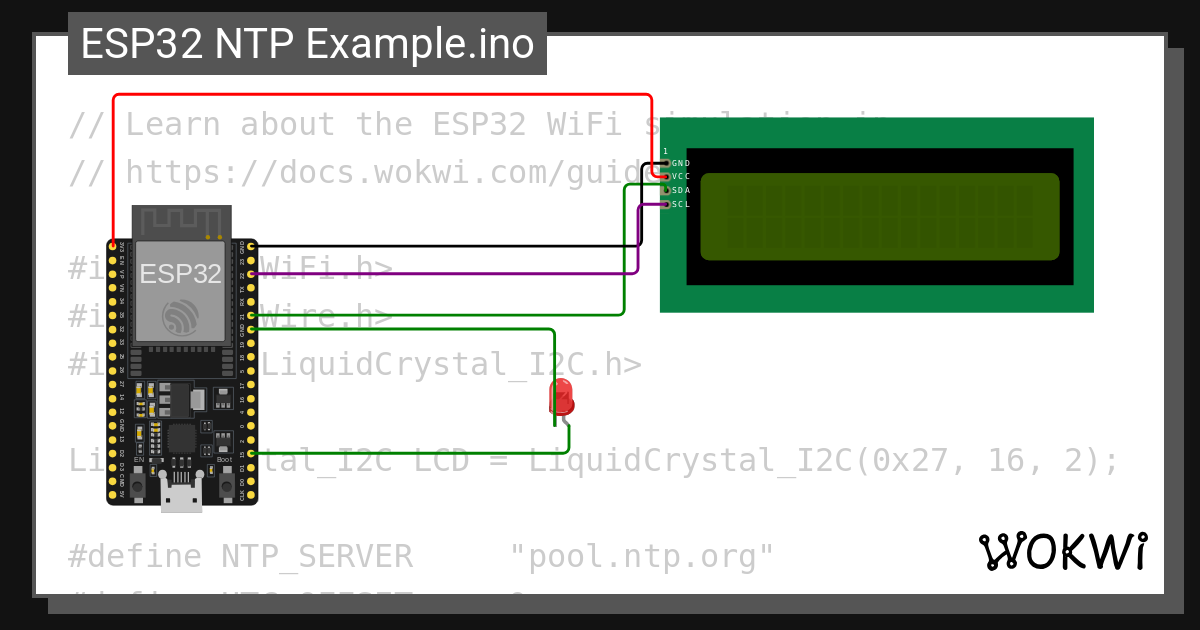 Led Blink Wokwi Esp32 Stm32 Arduino Simulator 8768