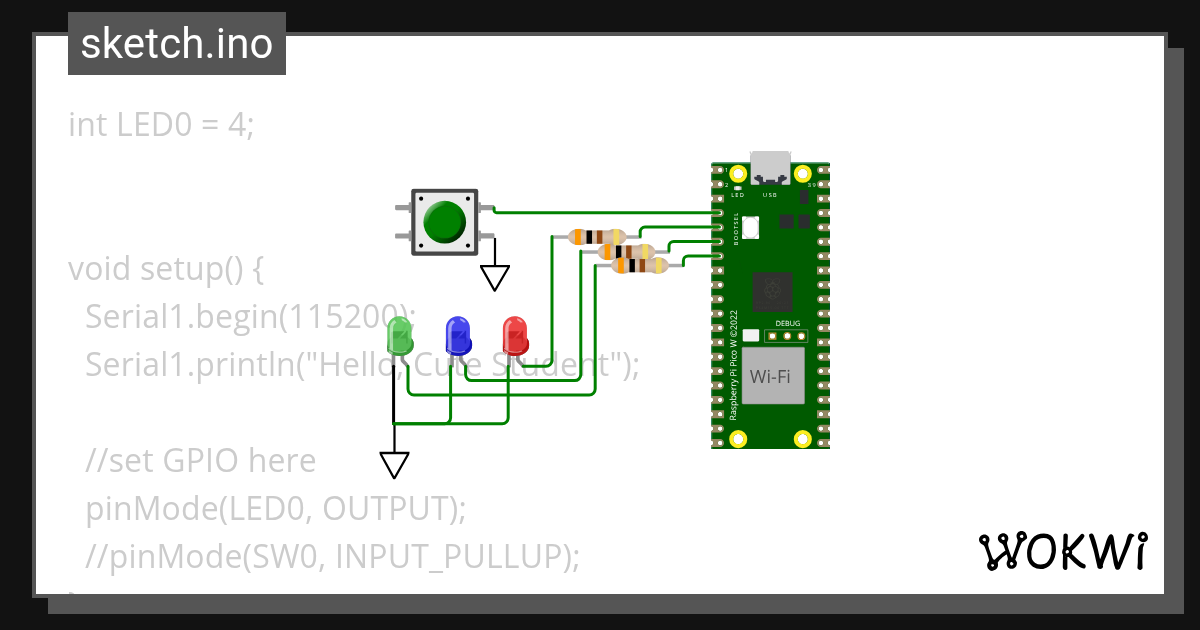 Wokwi - Online ESP32, STM32, Arduino Simulator