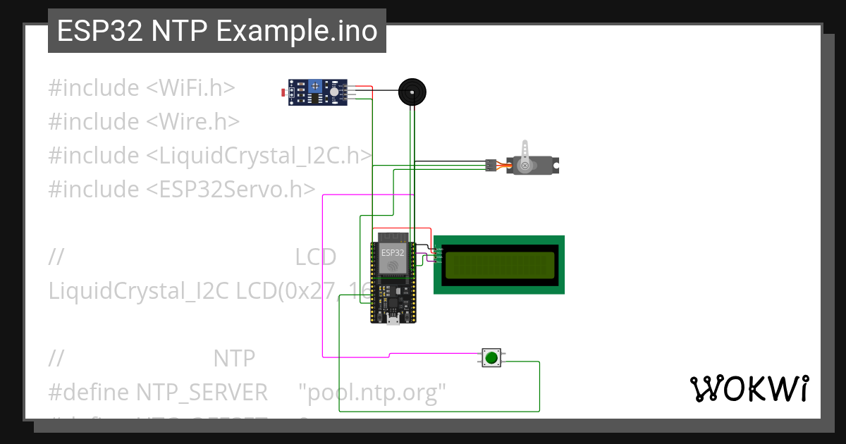 ESP32 NTP Example.ino Copy - Wokwi ESP32, STM32, Arduino Simulator