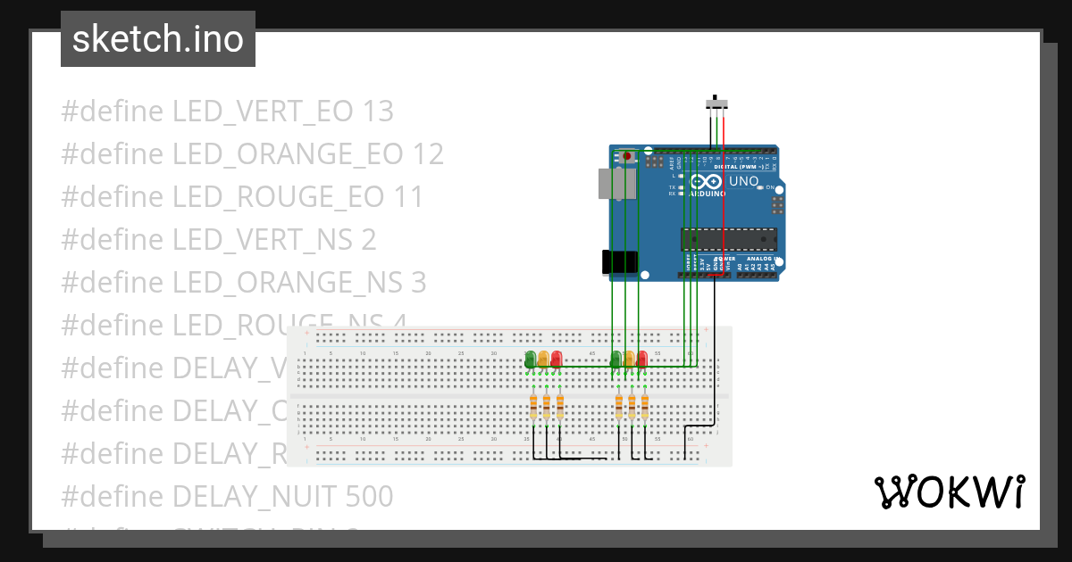 FEUX 1TP Copy - Wokwi ESP32, STM32, Arduino Simulator
