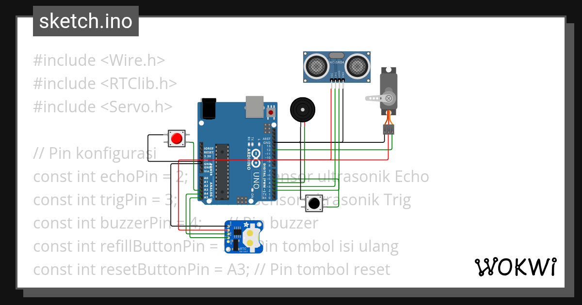 Wokwi - Online ESP32, STM32, Arduino Simulator