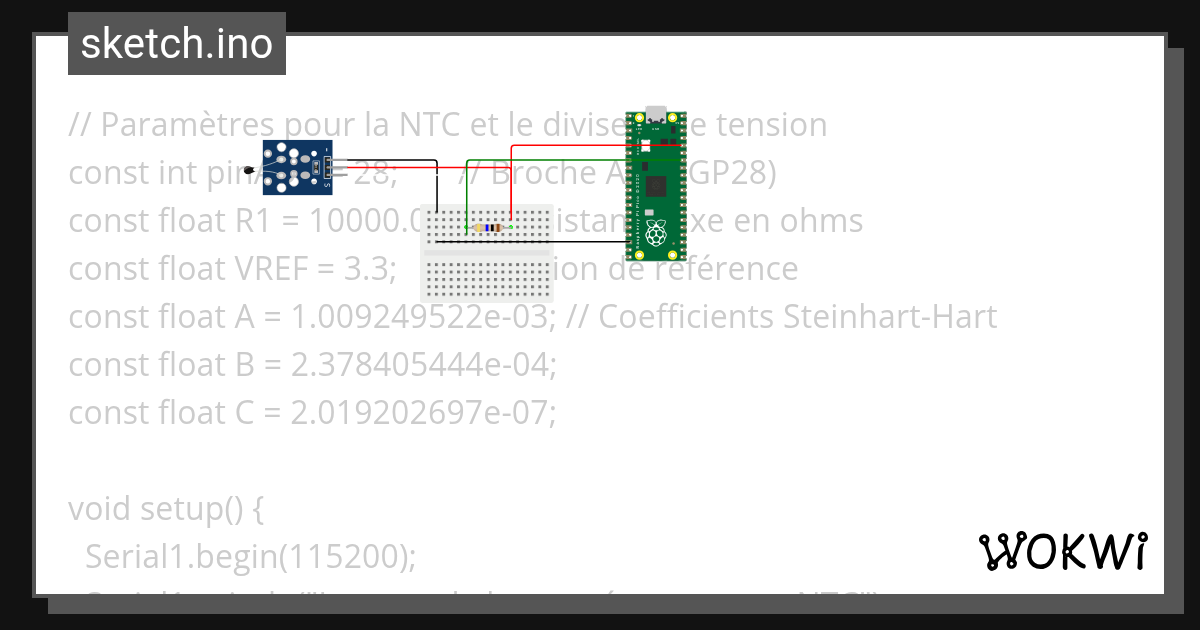 Mo A4 NTC - Wokwi ESP32, STM32, Arduino Simulator