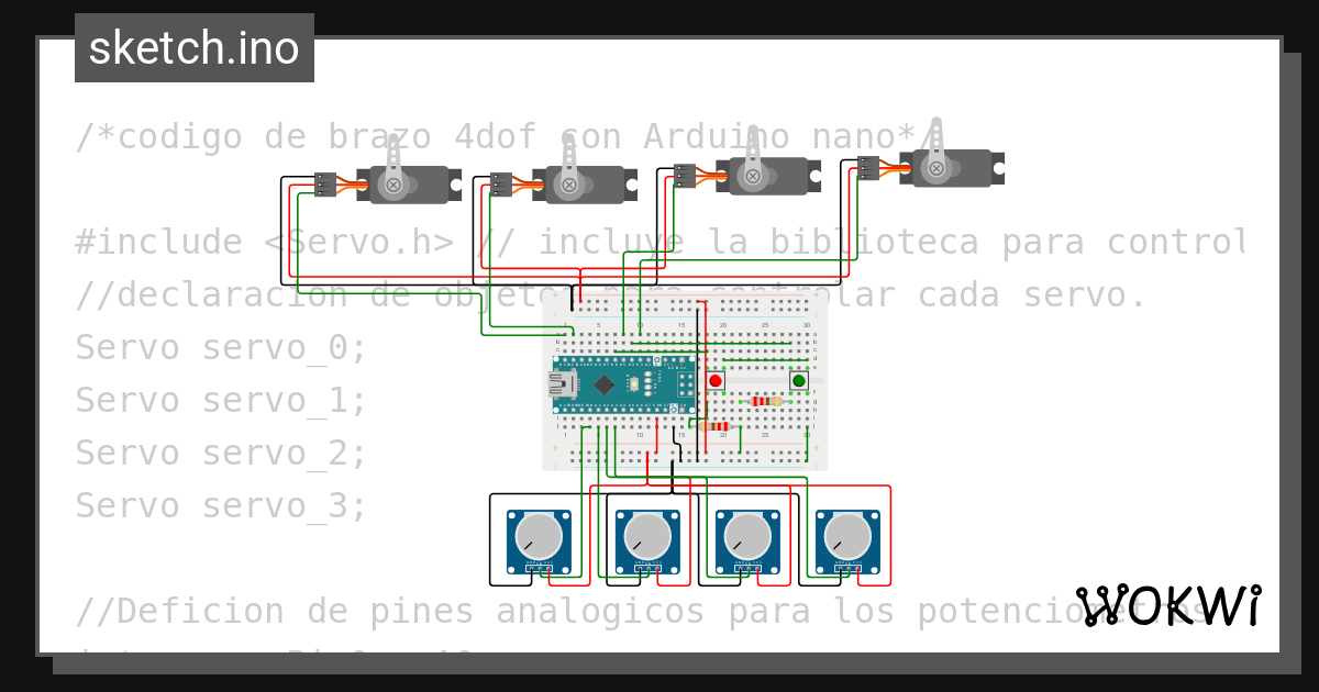 Brazo´nt Wokwi Esp32 Stm32 Arduino Simulator 6258