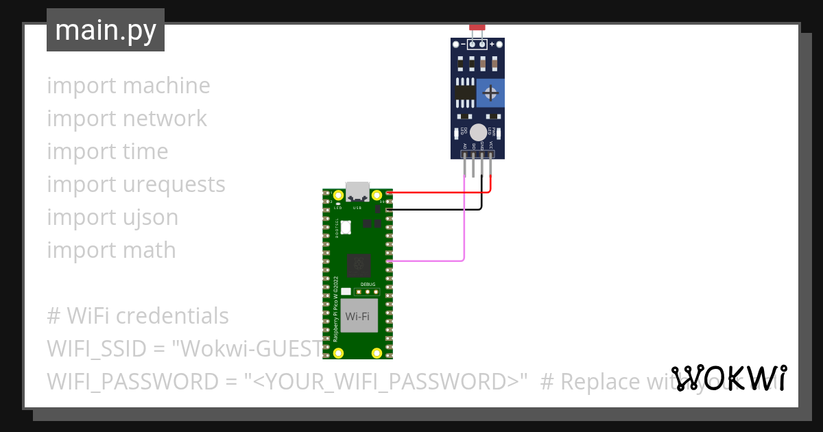 Pi Pico W Ldr Emj47703 Wokwi Esp32 Stm32 Arduino Simulator