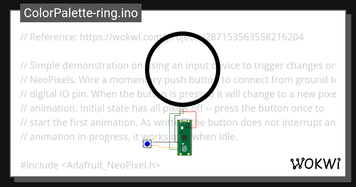 ColorPalette-ring - Wokwi ESP32, STM32, Arduino Simulator