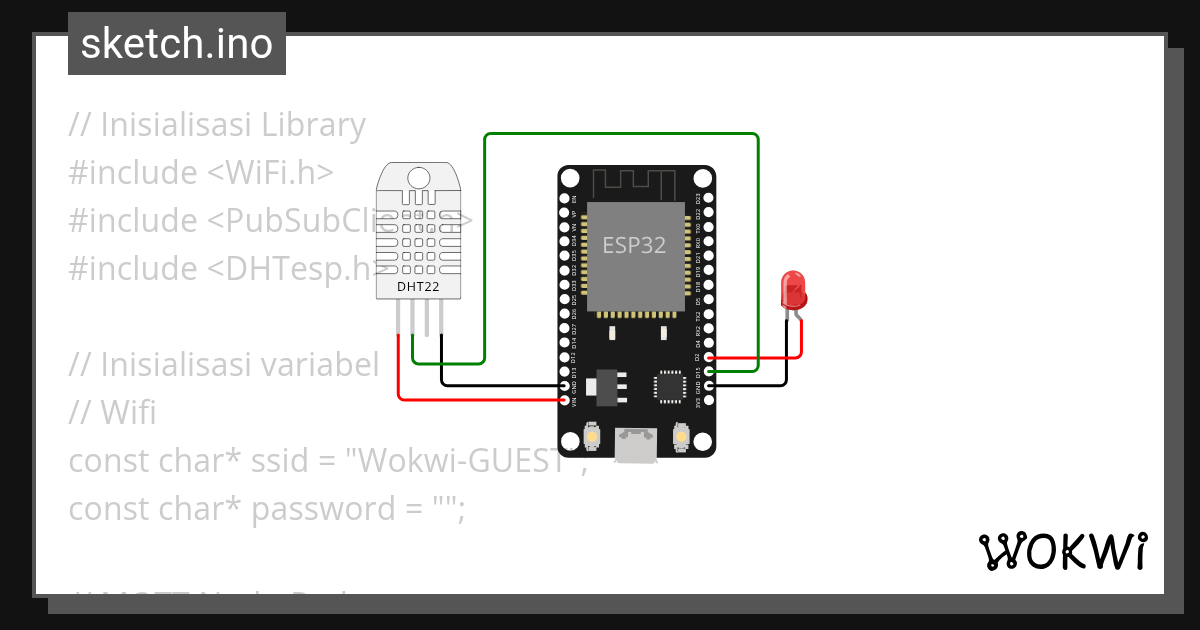 Modul 5 IOT - Wokwi ESP32, STM32, Arduino Simulator
