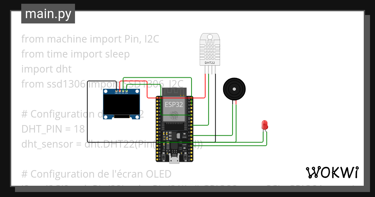 tp3 - Wokwi ESP32, STM32, Arduino Simulator