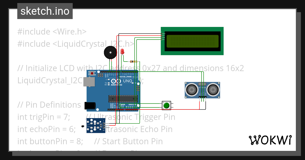 ARCADE BOSKOTBOLL 4.0 - Wokwi ESP32, STM32, Arduino Simulator