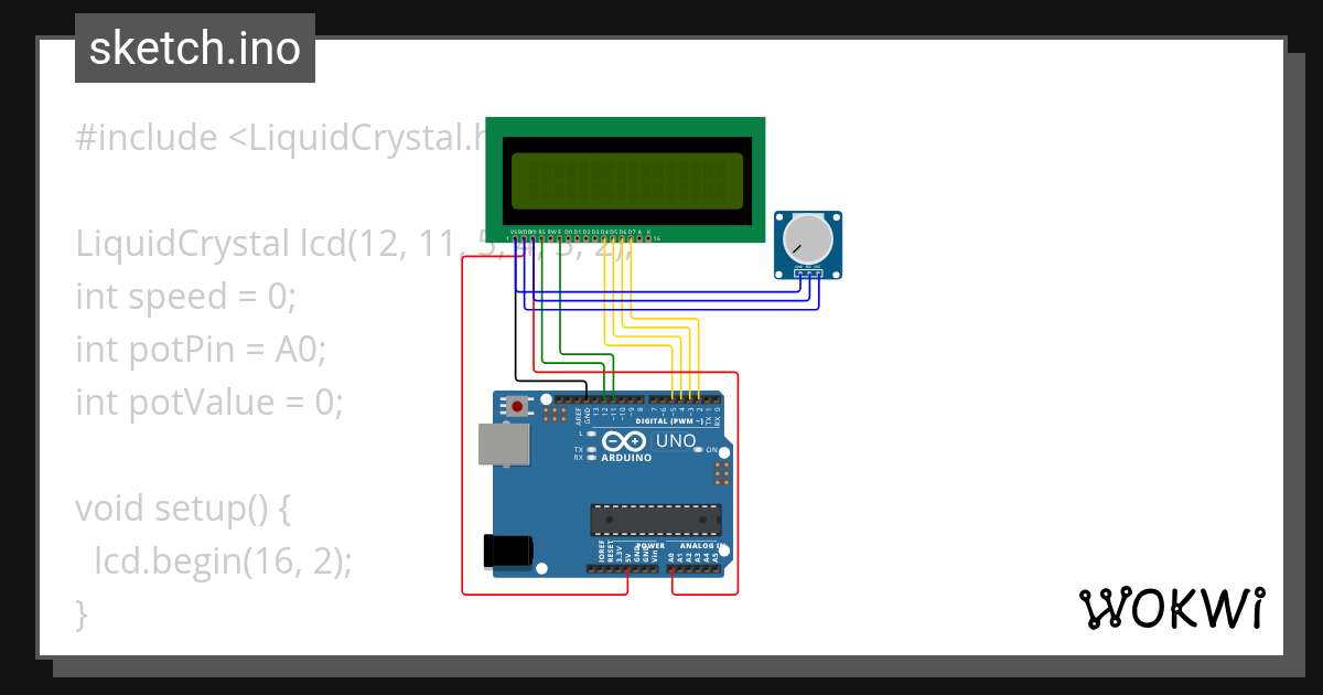 Speedometer Copy Wokwi Esp32 Stm32 Arduino Simulator 