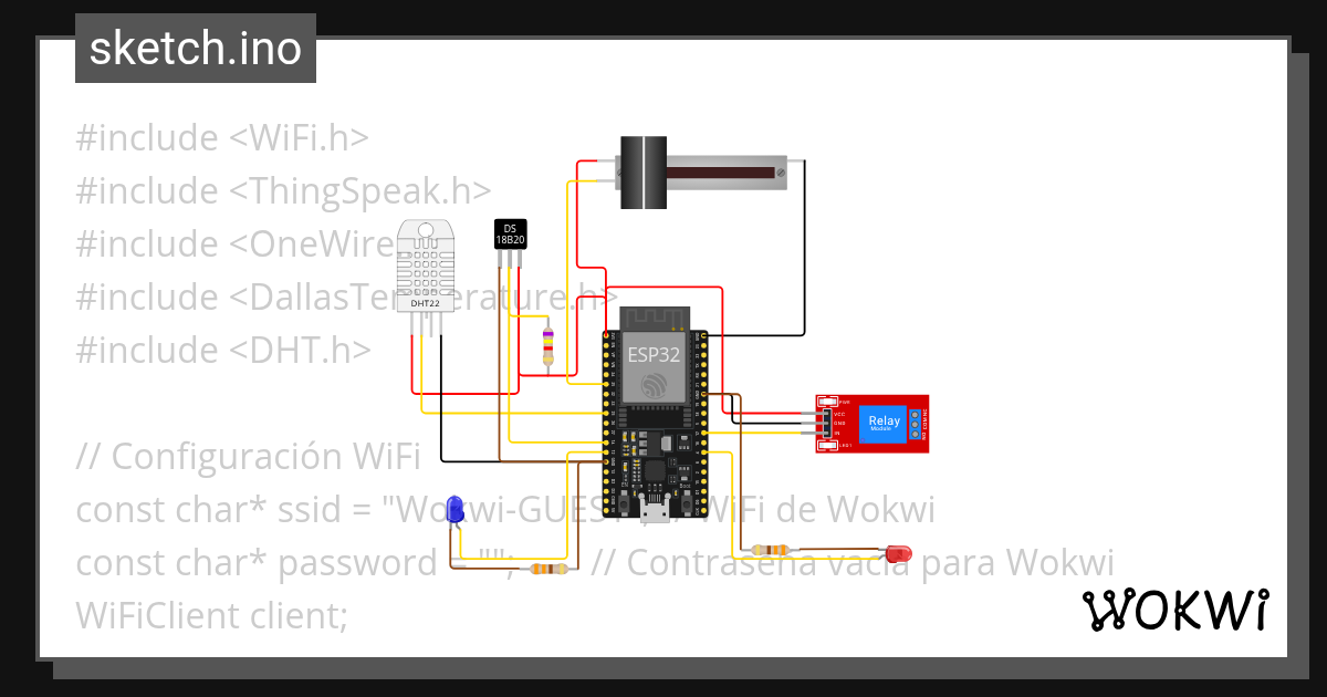 IoT para probar - Wokwi ESP32, STM32, Arduino Simulator
