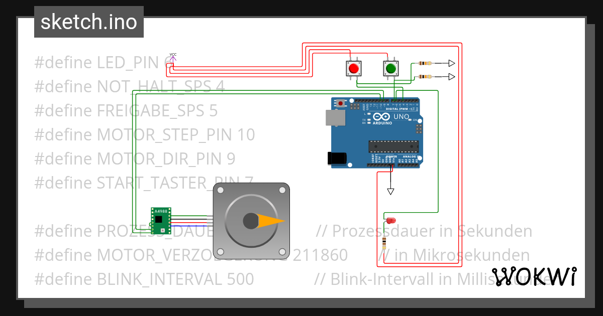 LBS - Förderantrieb (Anode - Station 1) Copy - Wokwi ESP32, STM32, Arduino Simulator