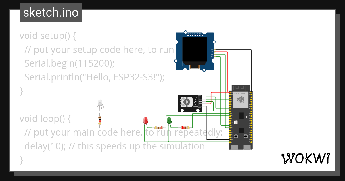 Camera Controller - Wokwi ESP32, STM32, Arduino Simulator