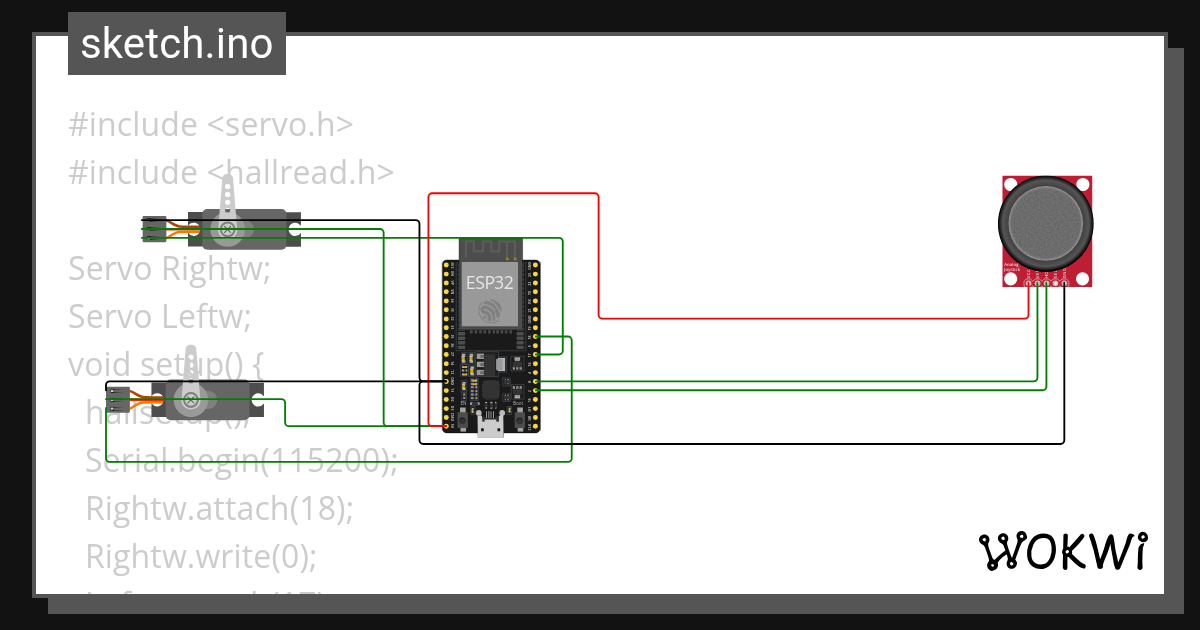 WHEEL CHAIR hopefully more efficient - Wokwi ESP32, STM32, Arduino ... WHEEL CHAIR hopefully more efficient - Wokwi ESP32, STM32, Arduino ...