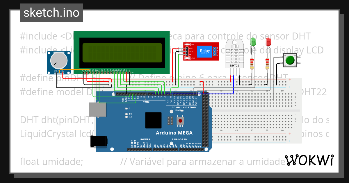 PROVA DO B - Wokwi ESP32, STM32, Arduino Simulator