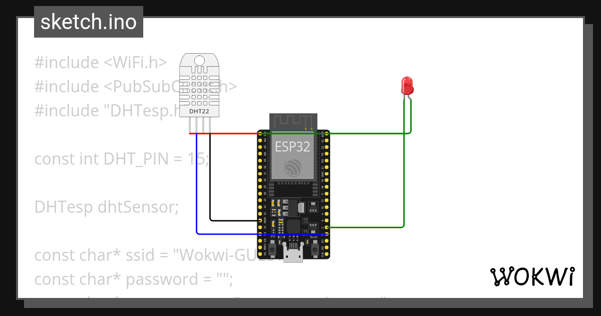 IKHSAN PERMANA (2401030094) IOT - Wokwi ESP32, STM32, Arduino Simulator