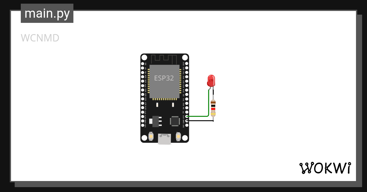 Micropython Blink Esp32 Copy Wokwi Esp32 Stm32 Arduino Simulator 5284