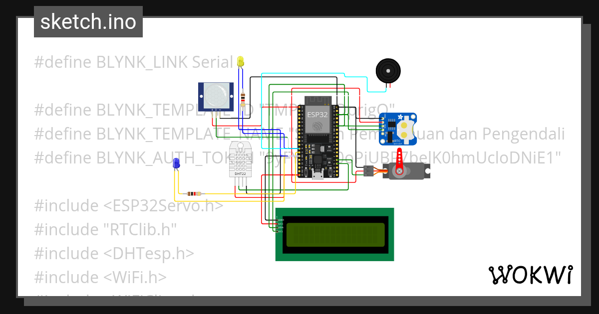 Sistem Pemantauan dan Pengendalian Lingkungan Kandang Ternak Berbasis IoT A.Gimnastiar - Wokwi ...